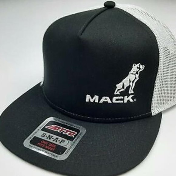 OTTO | Accessories | Mack Trucks Bulldog Cap Flat Bill Embroidered ...